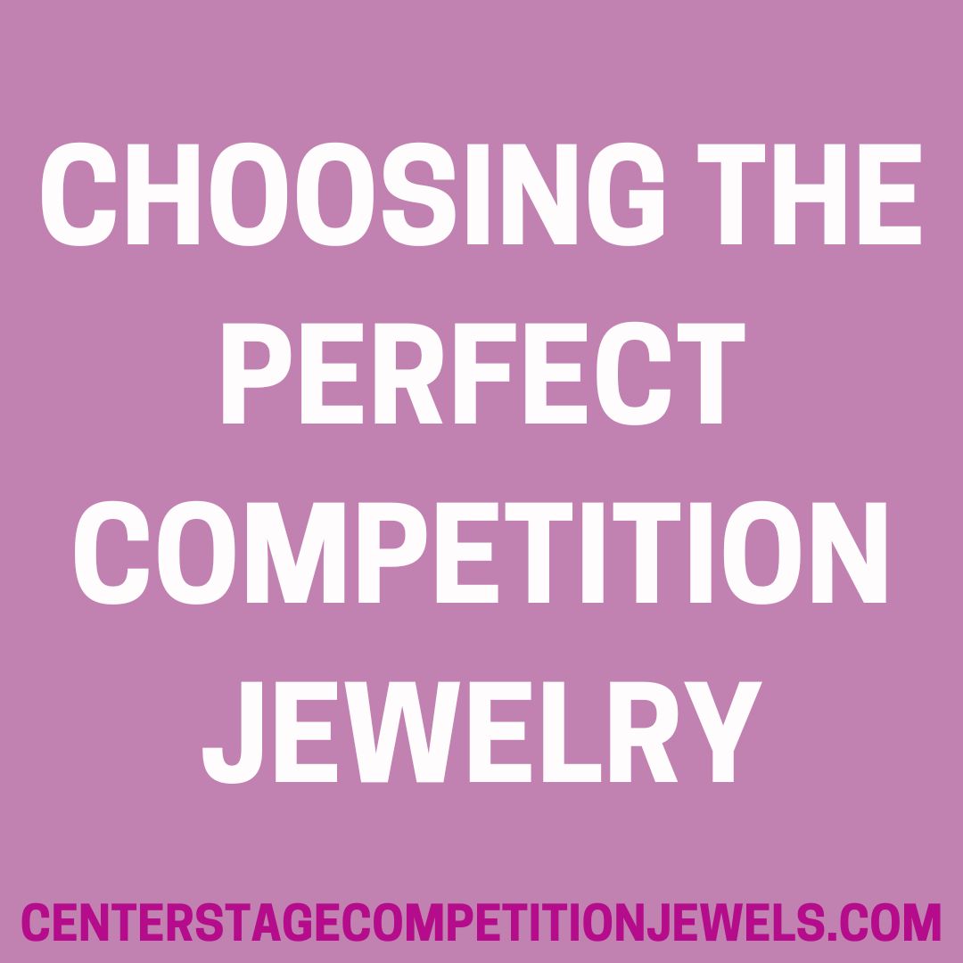 Choosing The Perfect Competition Jewelry (5 STEP GUIDE) – Center Stage ...